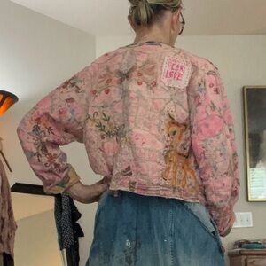 Magnolia Pearl | Jackets & Coats | Magnolia Pearl Pink Quilted Jacket ...